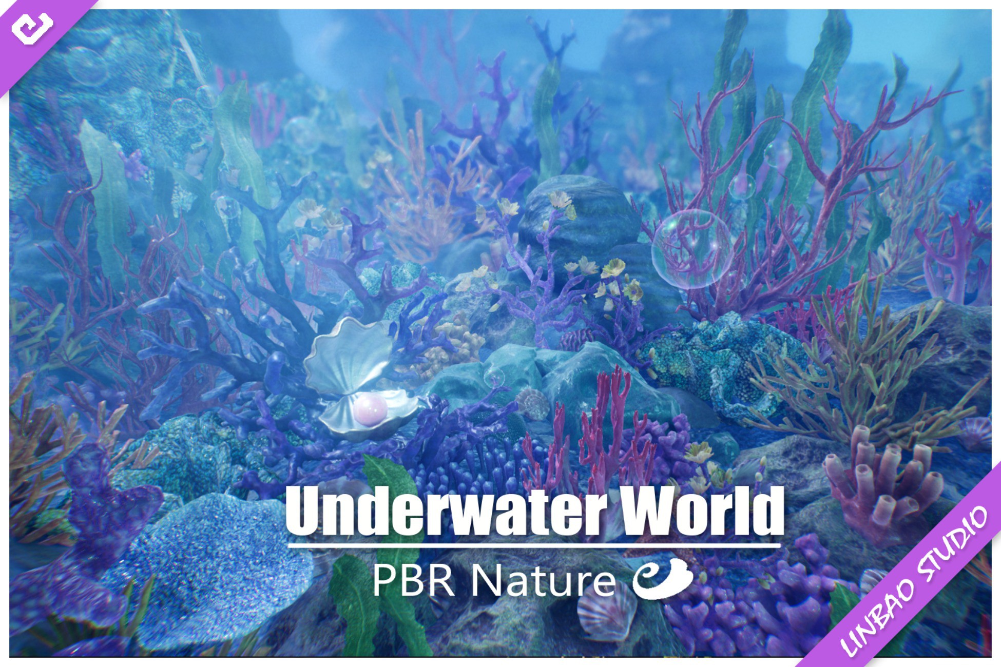 Underwater World | 3D Vegetation | Unity Asset Store