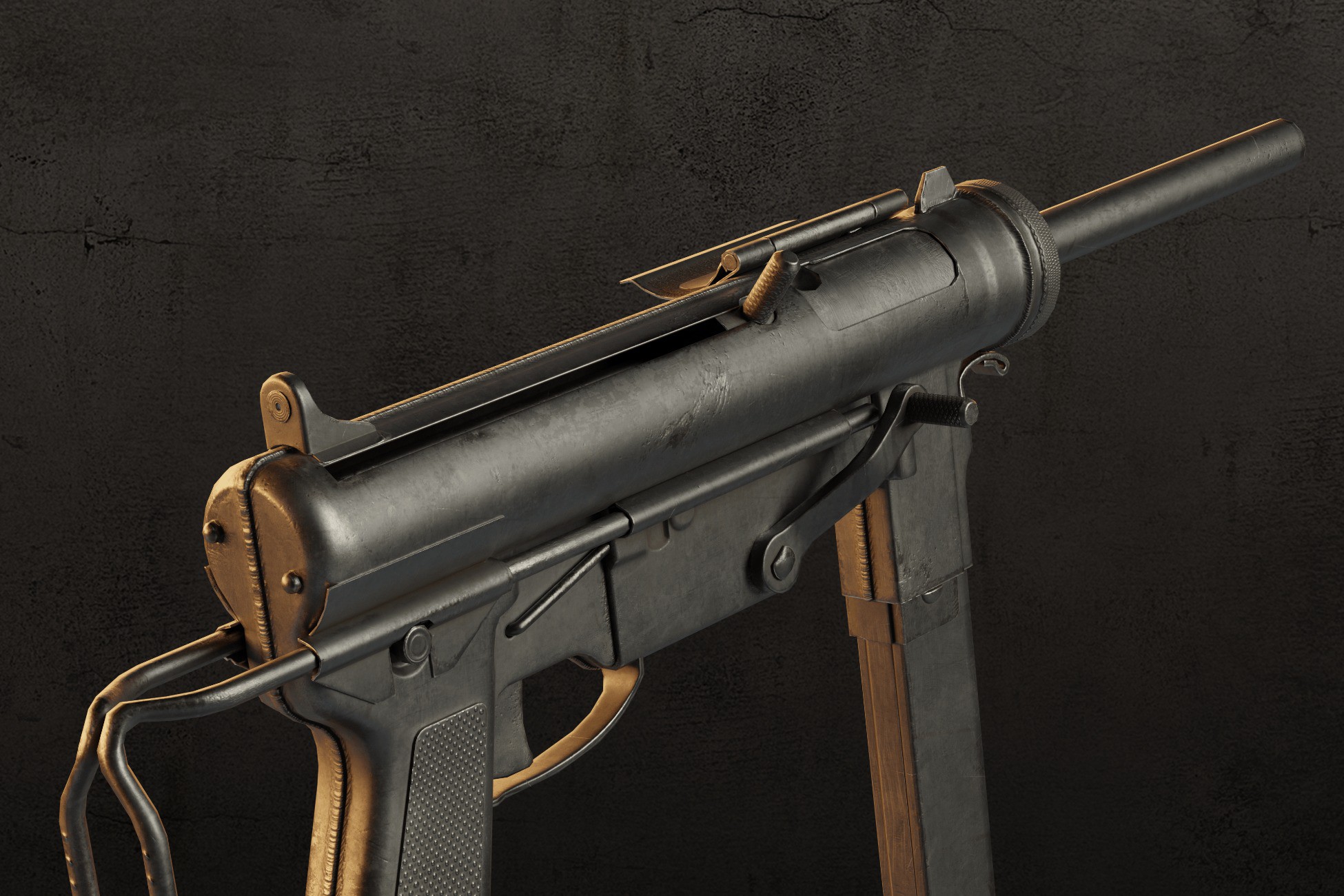 M3 Grease Gun | 3D 銃器 | Unity Asset Store