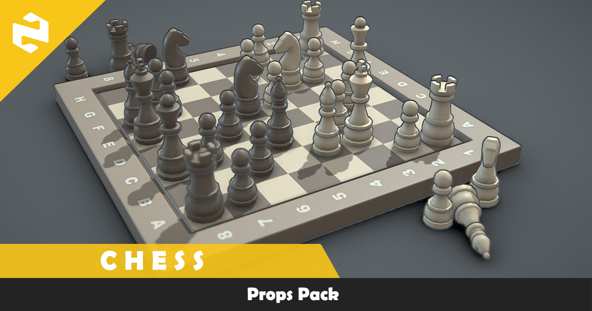 Props Pack - Chess | 3D Props | Unity Asset Store
