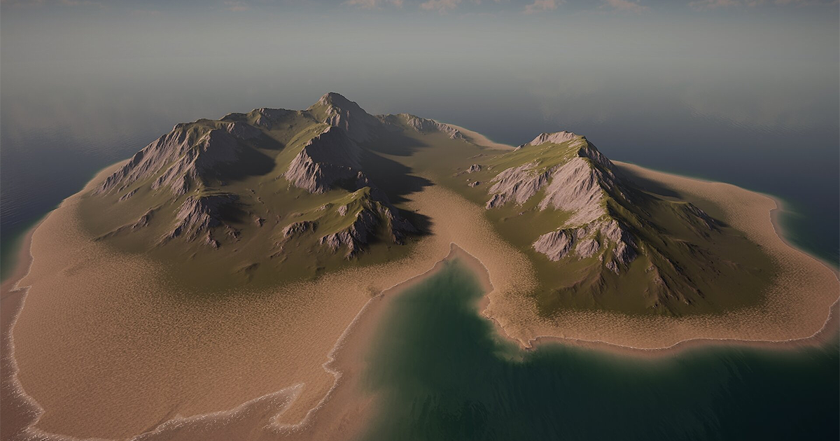 Valley Mountains - Stamp Pack | 3D Landscapes | Unity Asset Store