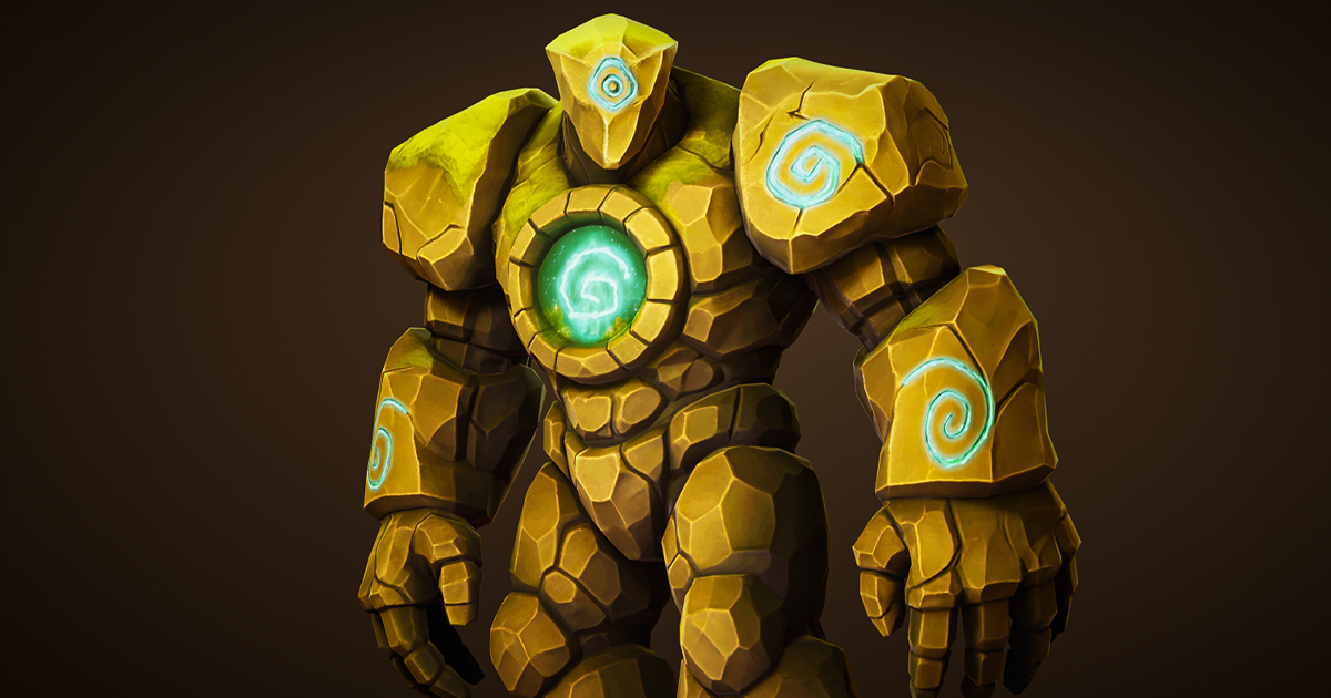 Stone Golem. | Characters | Unity Asset Store