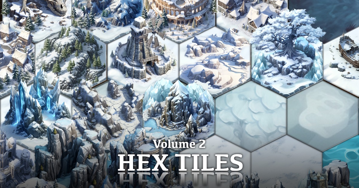 Hex Tiles Volume 2 | 2d Environments | Unity Asset Store