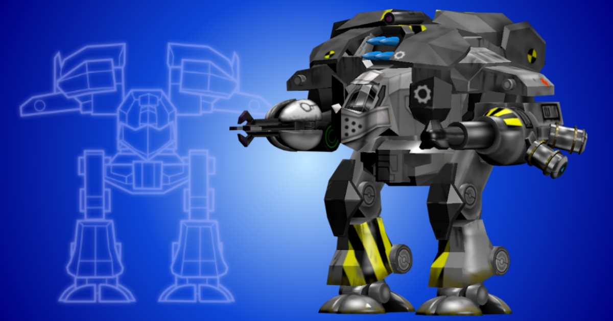 Behemoth Heavy Mech | 3D 캐릭터 | Unity Asset Store