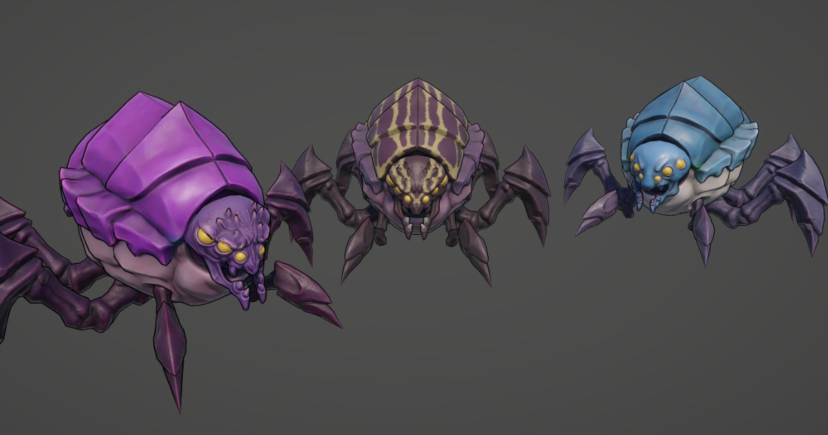 Season2_Spider | 3D Characters | Unity Asset Store