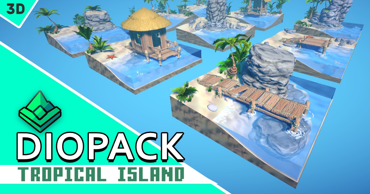 DioPack - Tropical Island | 3D Environments | Unity Asset Store
