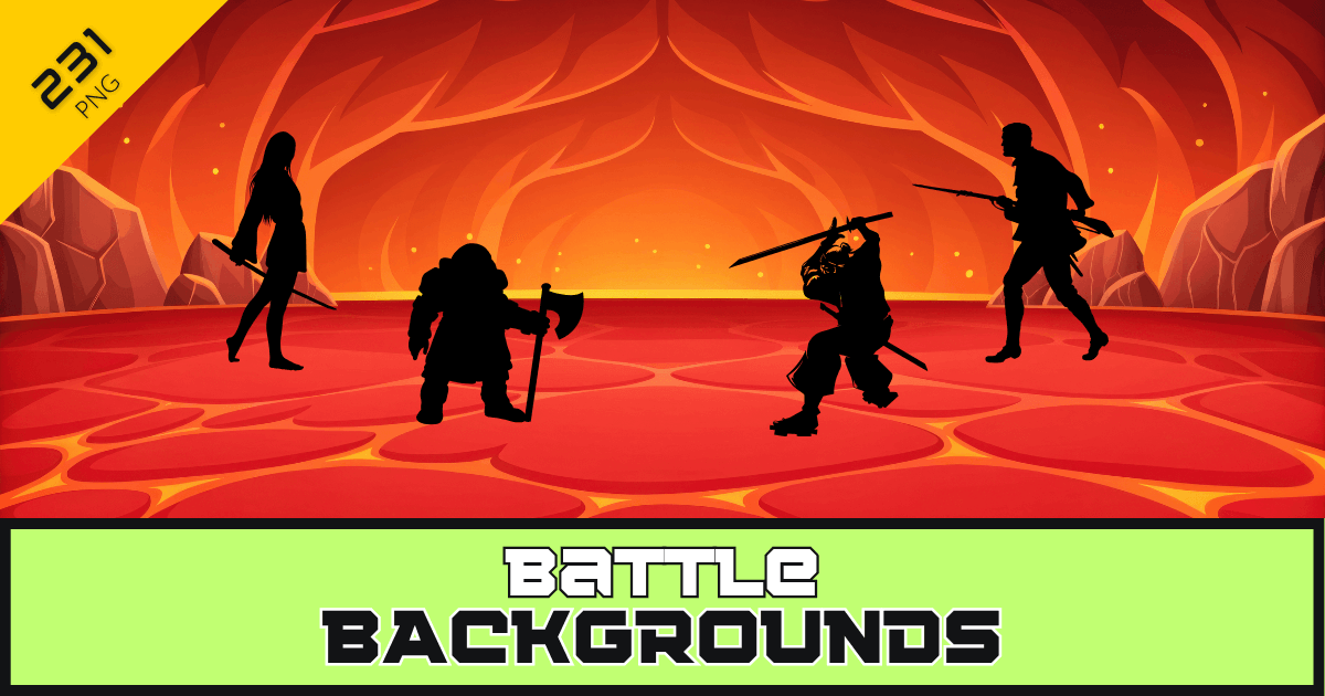 231 Battle Backgrounds & RPG Environments (2D) | 2D Environments ...