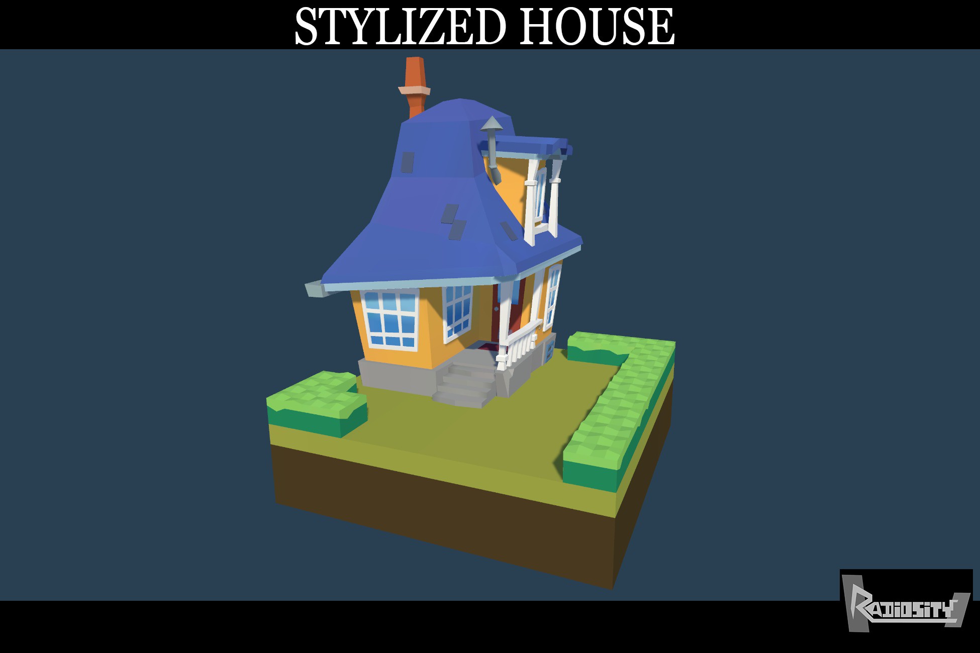 Stylized House Sample | 3D Urban | Unity Asset Store