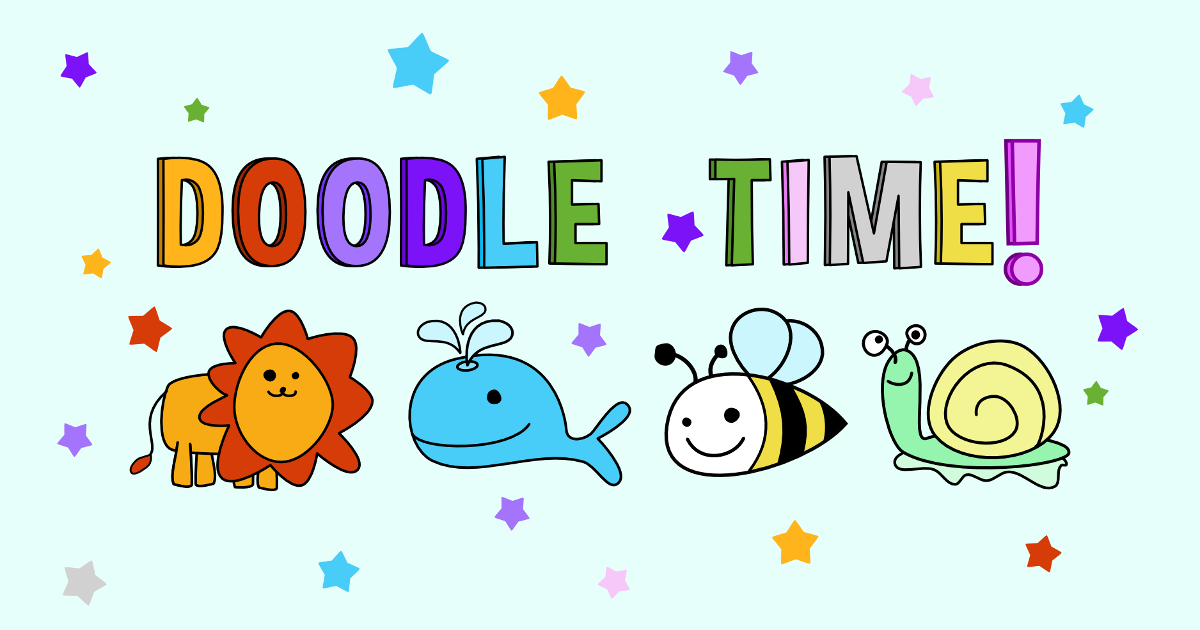 Doodle Time – Assets For Children´s Games | 2D Characters | Unity Asset ...