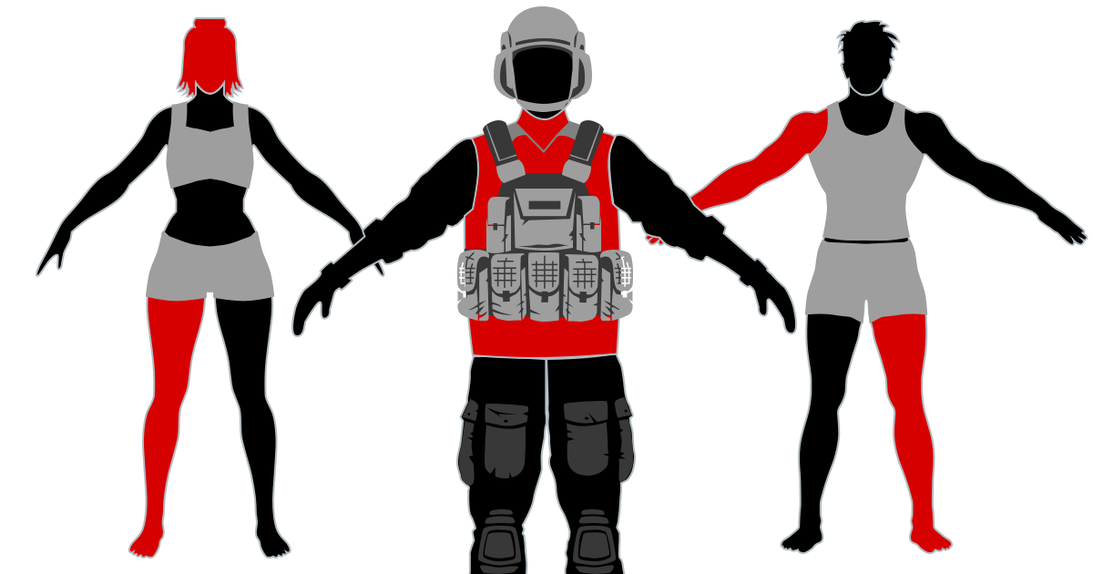 Military & survival damage indicator pack | 2D Icons | Unity Asset Store