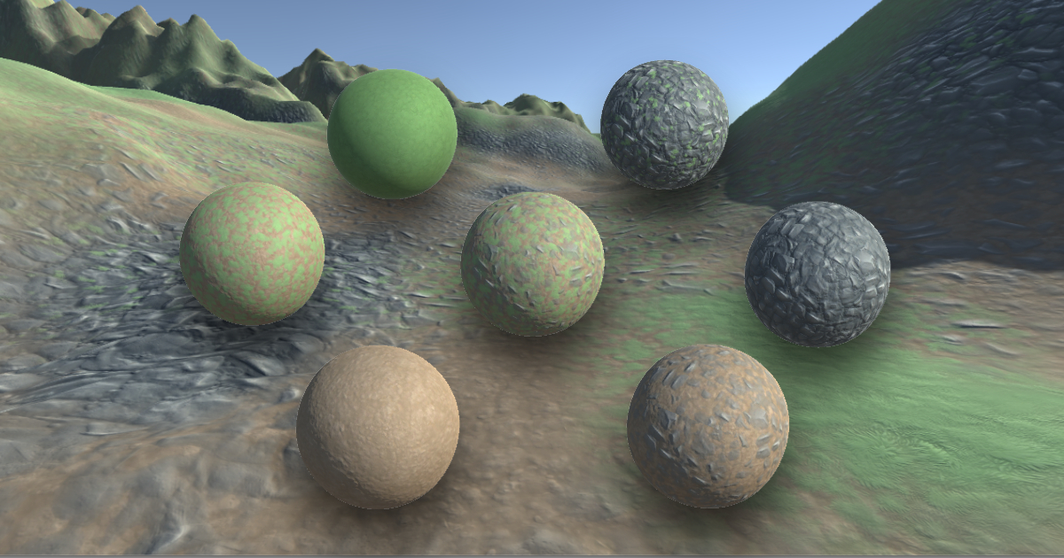 3+4 Stylized PBS Field Terrain Texture Pack | 2D Floors | Unity Asset Store