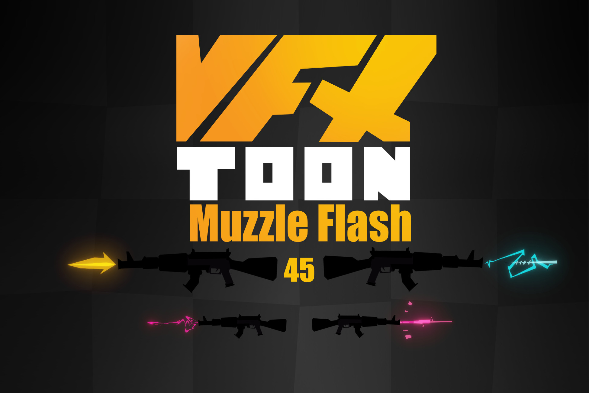 VFX - Toon Muzzle Flash | VFX Particles | Unity Asset Store
