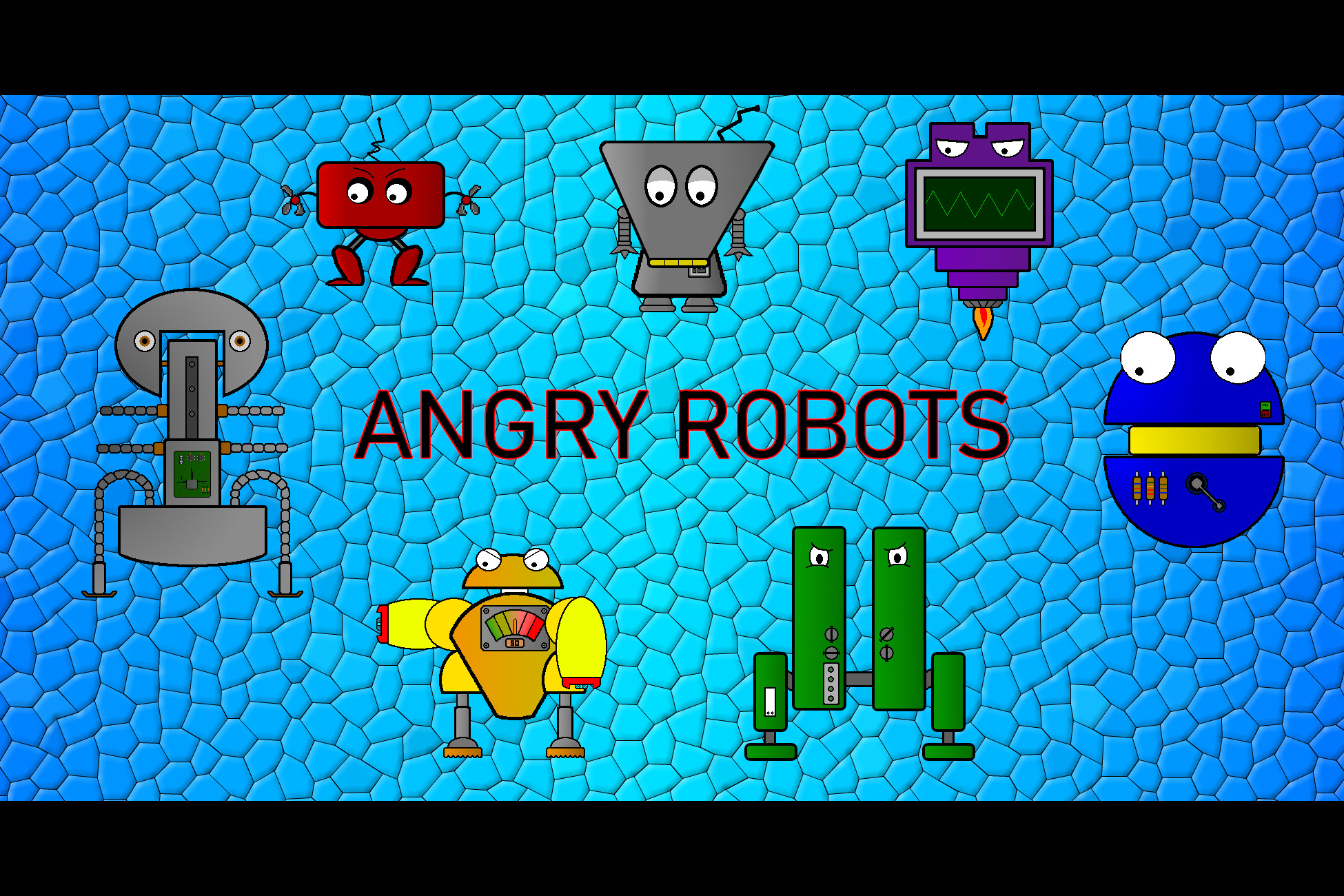 Angry Robots | 2D 캐릭터 | Unity Asset Store