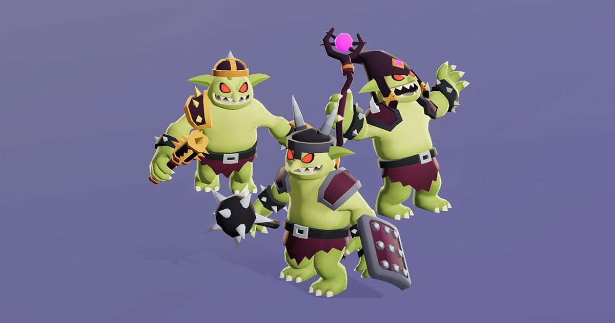Goblin Giant Modular Pack Cute Series | Characters | Unity Asset Store