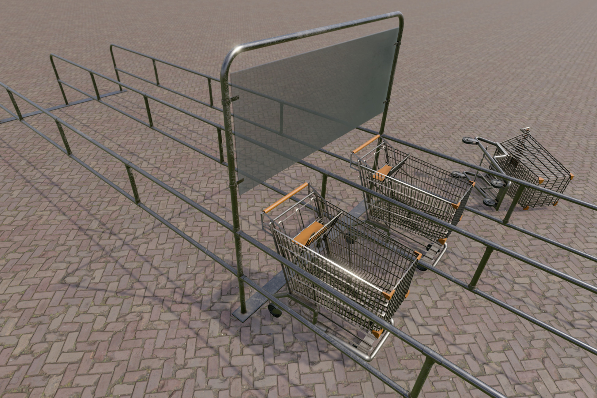 Shopping Trolley / Shopping Cart | 3D Props | Unity Asset Store