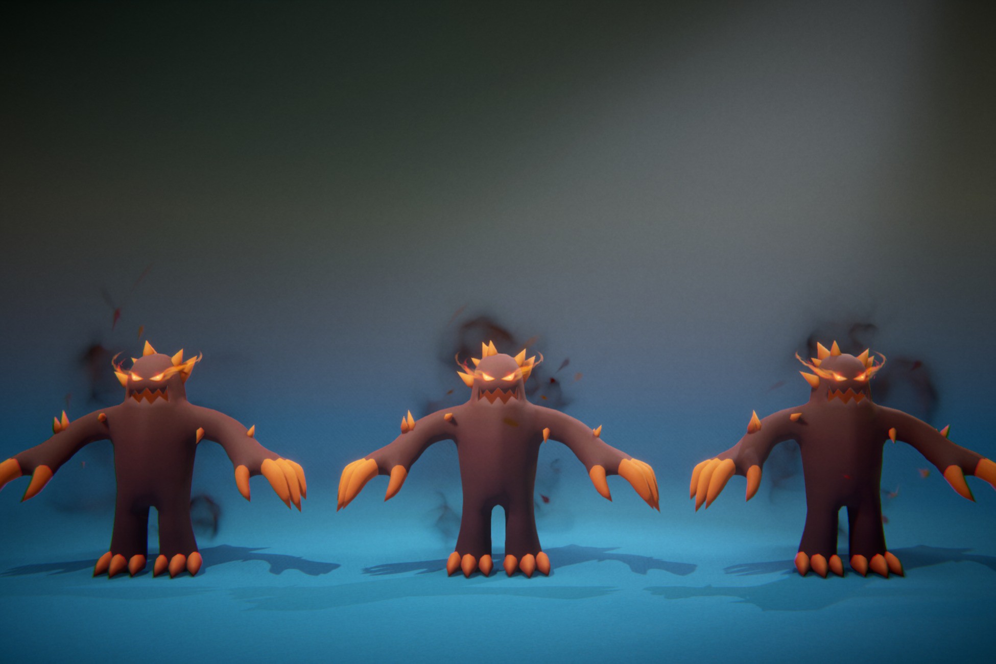 Spiky Golem LV3 - Character + Animations | 3D Characters | Unity Asset ...