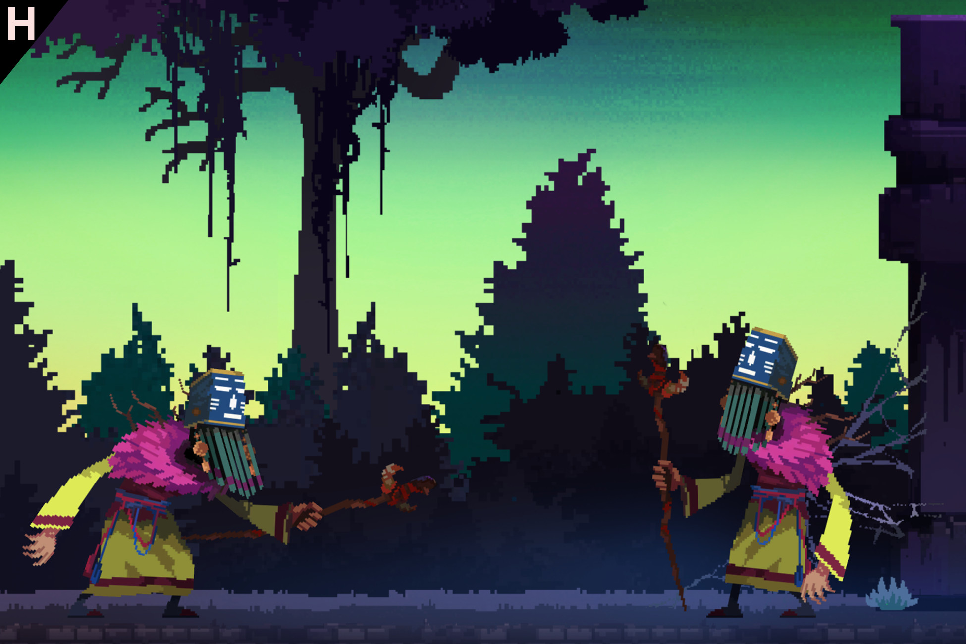 Pixel Blood Witch | 2D 캐릭터 | Unity Asset Store