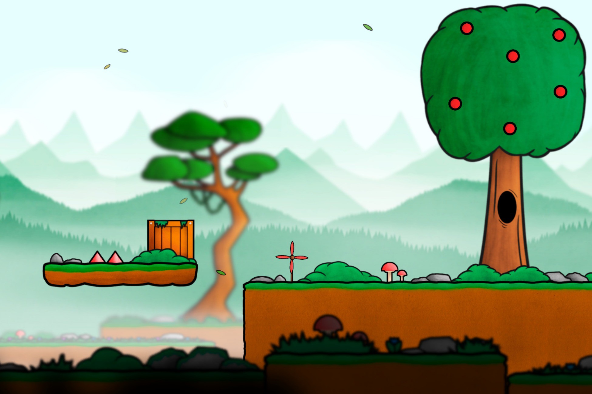 2D Hand Painted Platformer Environment | 2D Environments | Unity Asset Store