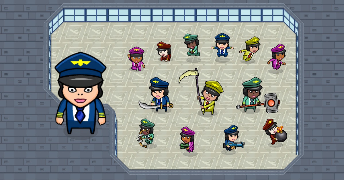 2D Character - Pilot | 2D Characters | Unity Asset Store