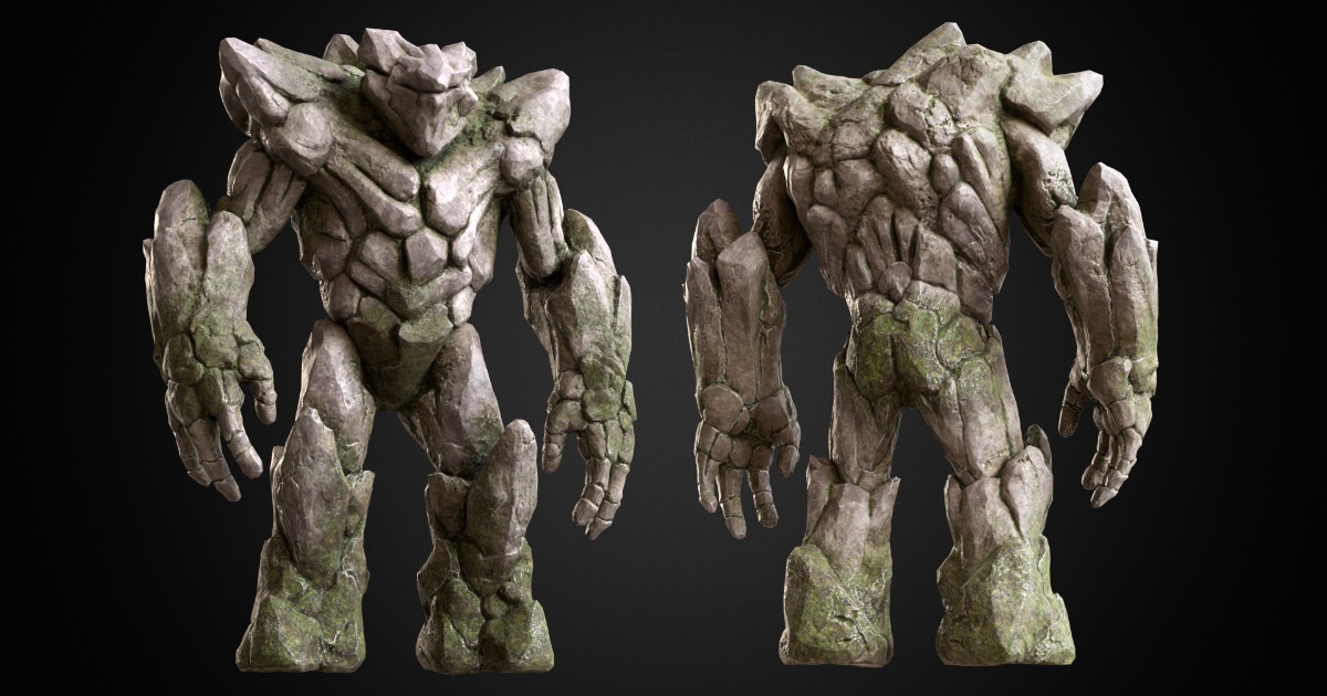 Stone Golem Pack | 3D Humanoids | Unity Asset Store