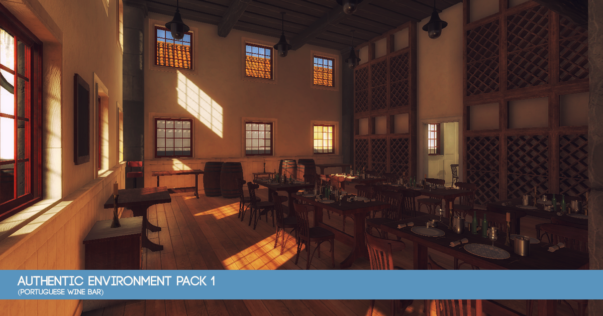 Authentic Environment Pack 1 | 3D Historic | Unity Asset Store