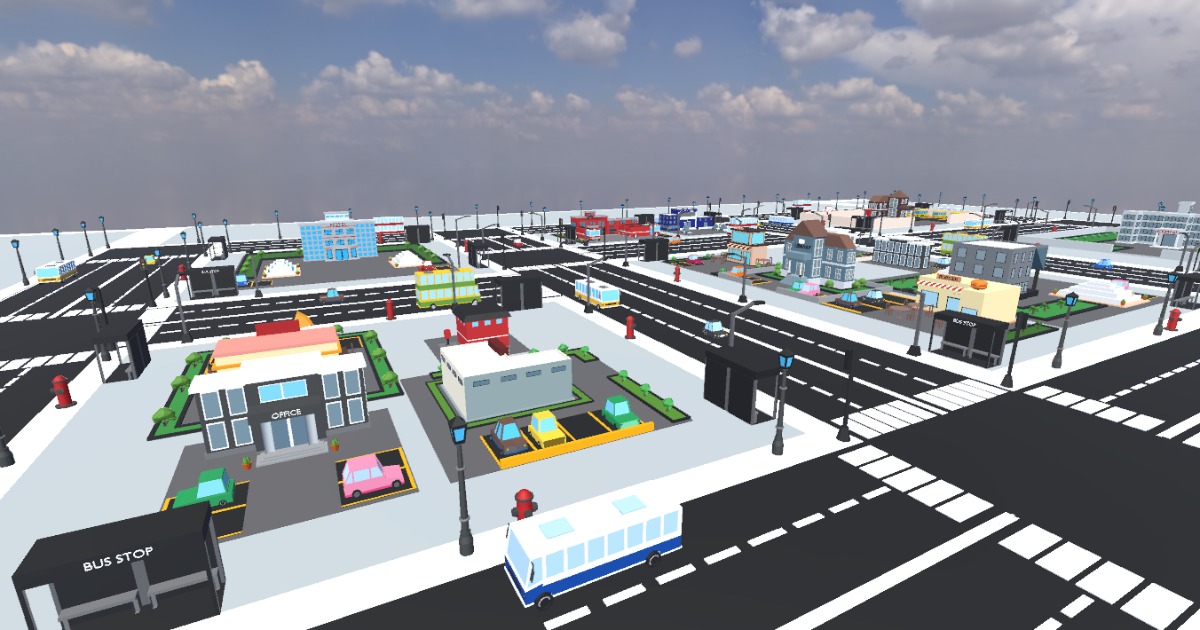 SIMPLE_CITY PACK (LOWPOLY) | 3D 주변환경 | Unity Asset Store