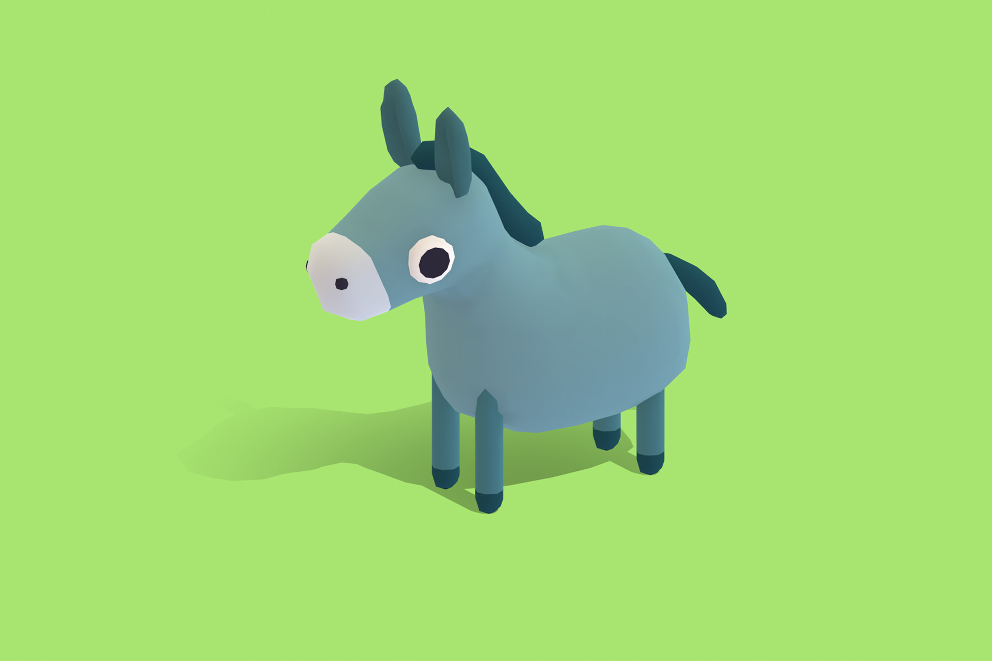 Donkey - Quirky Series | Characters | Unity Asset Store