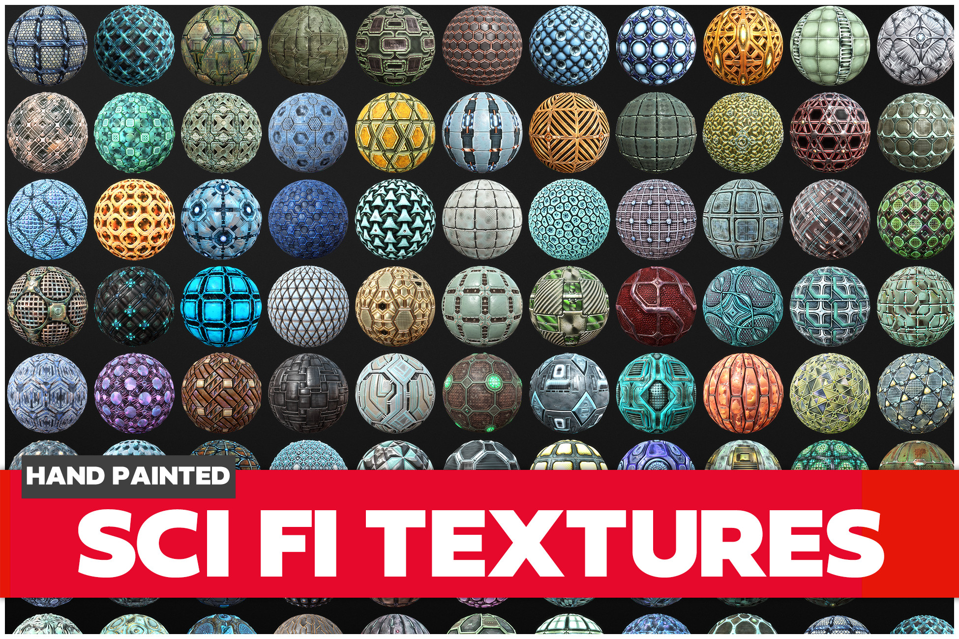 Sci-fi Textures Collection | 2D Textures & Materials | Unity Asset Store