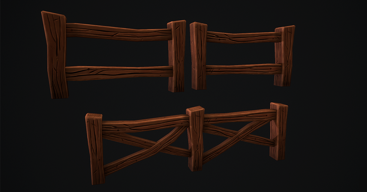 Stylized Fence | 3D Exterior | Unity Asset Store