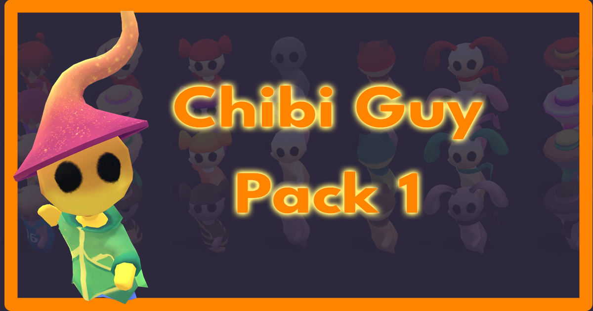 Chibi Guy | 3D Characters | Unity Asset Store