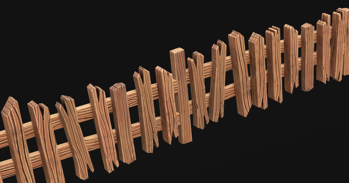 Mobile Stylized Fences | 3D Exterior | Unity Asset Store