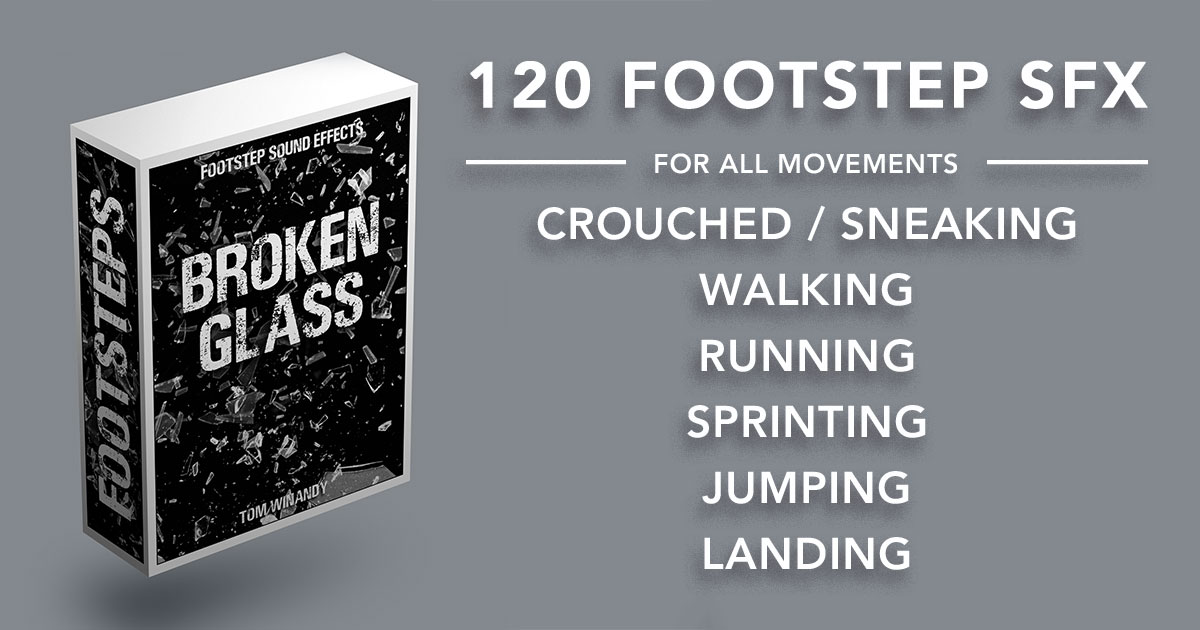 Footsteps Sound FX - Broken Glass / Glass Shards | Foley Sound FX ...