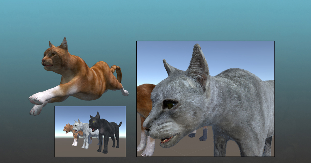 Domestic Animal - Cat | Characters | Unity Asset Store
