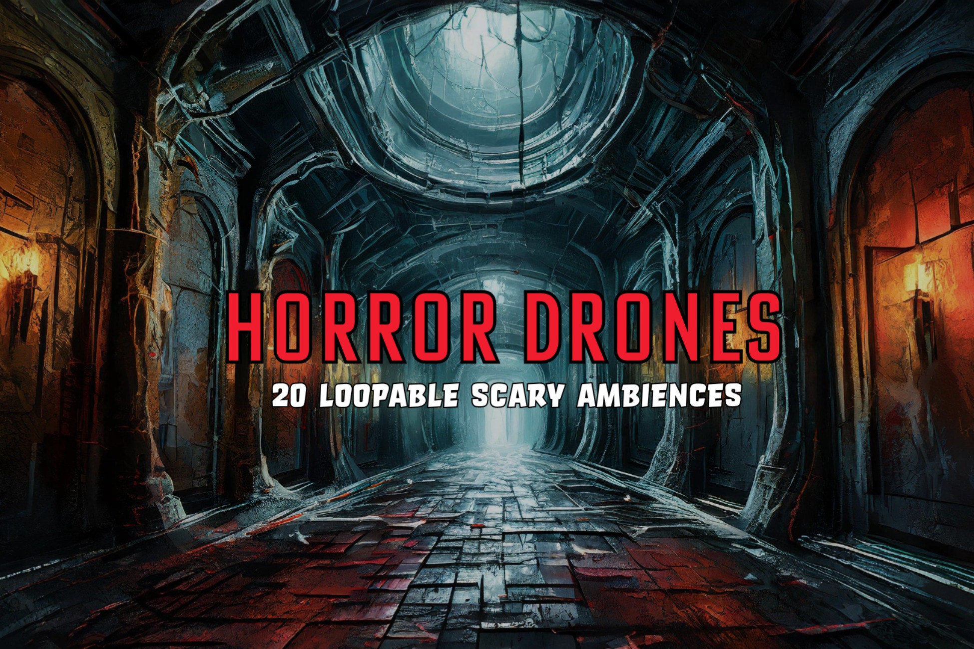 Horror Drones: 20 Loopable Scary Ambiences | Audio Ambient | Unity ...