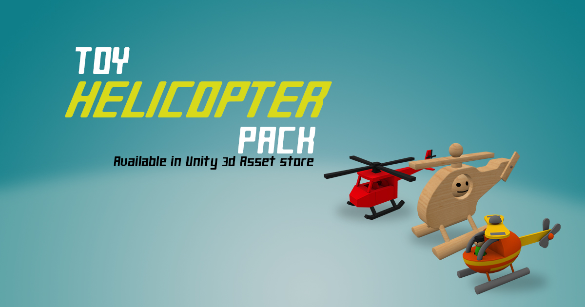 Toy Helicopter Pack | 3D Air | Unity Asset Store