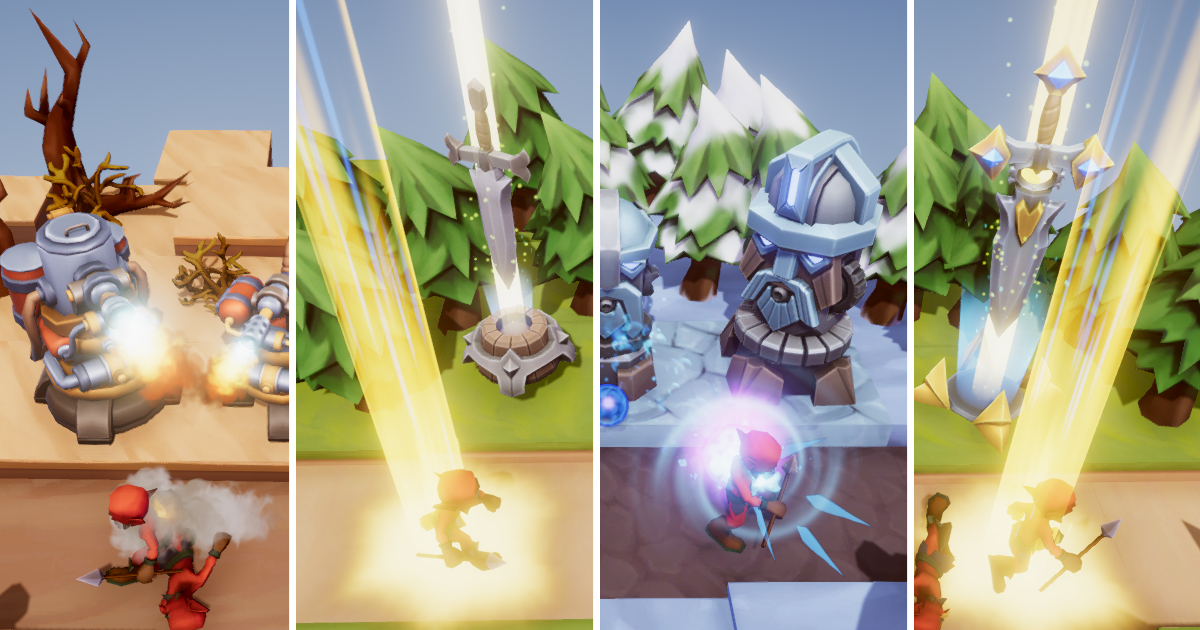 Mixed Towers Pack | 3D Fantasy | Unity Asset Store