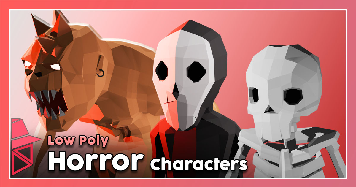 Low Poly Horror Characters Pack | Characters | Unity Asset Store