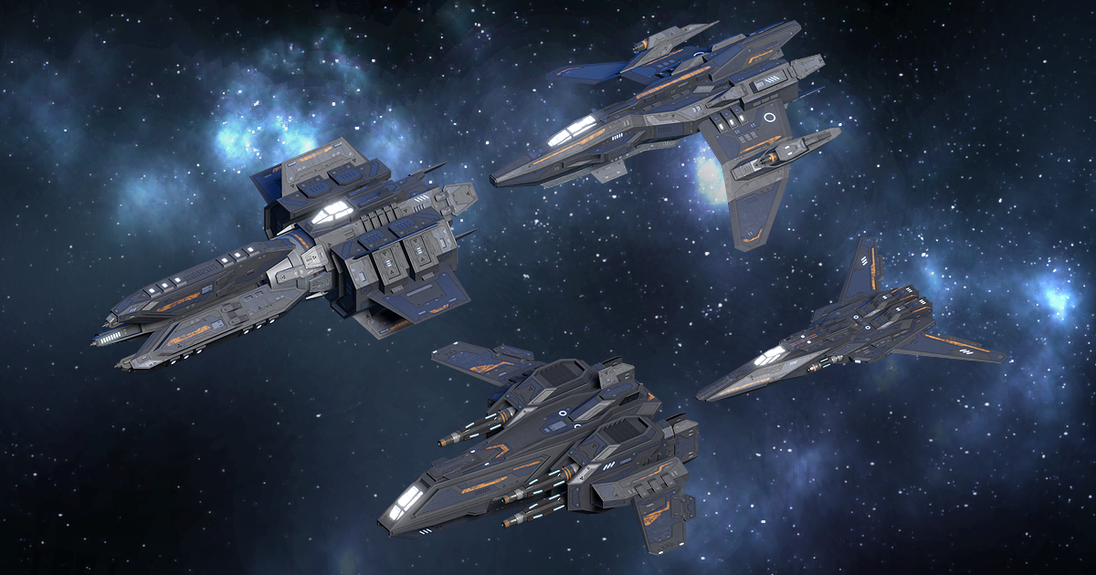Spaceship Fighter Collection II | 3D Space | Unity Asset Store