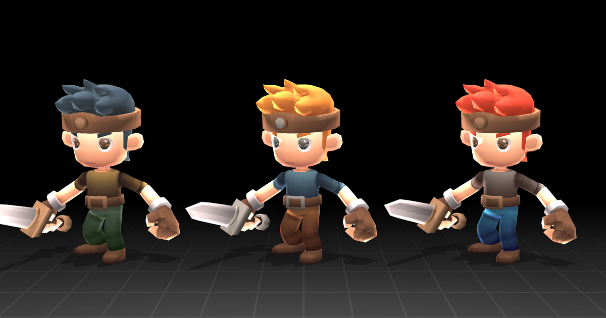 Poly HP - Squire | Characters | Unity Asset Store