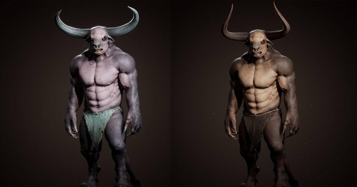 Minotaur 01 | 3D クリーチャー | Unity Asset Store