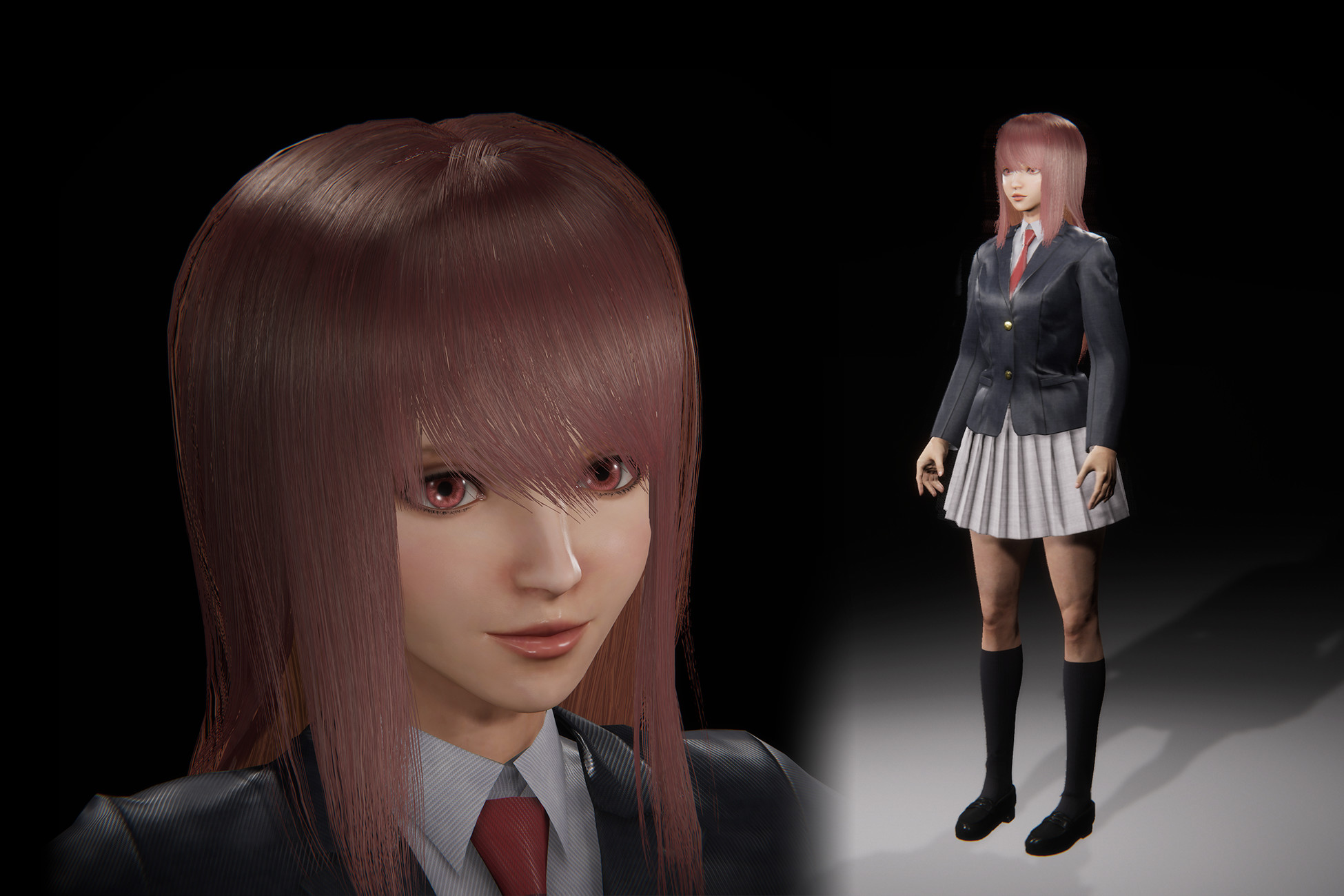 Uniform Girl | 캐릭터 | Unity Asset Store