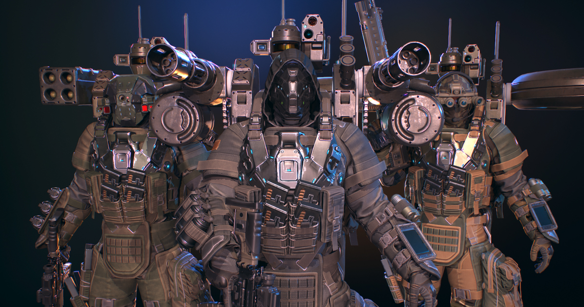 Elite Soldiers Pack | 3D Humanoids | Unity Asset Store