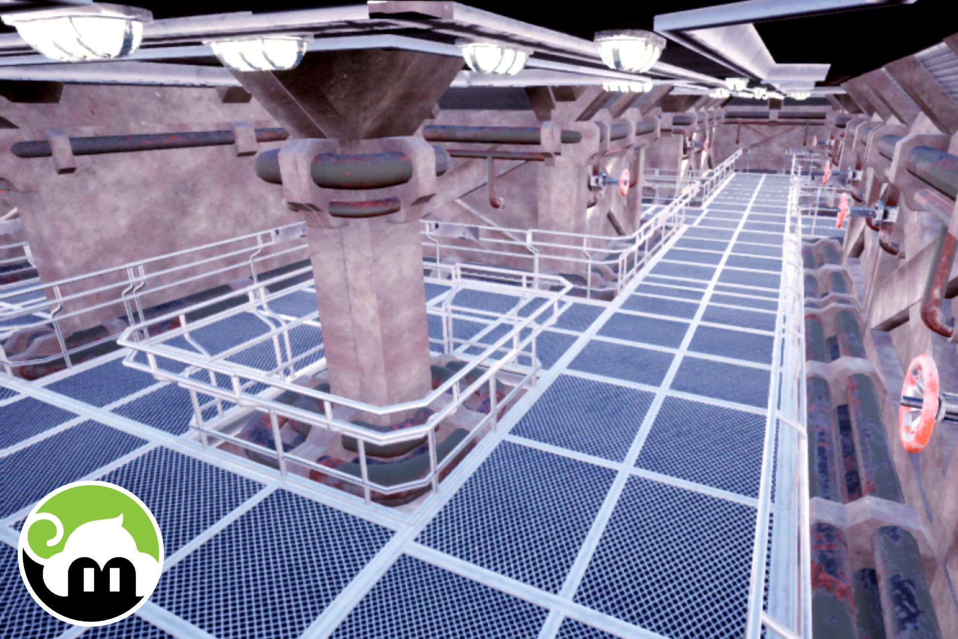 Modular Tunnel Corridors Pack by Monqo Studios