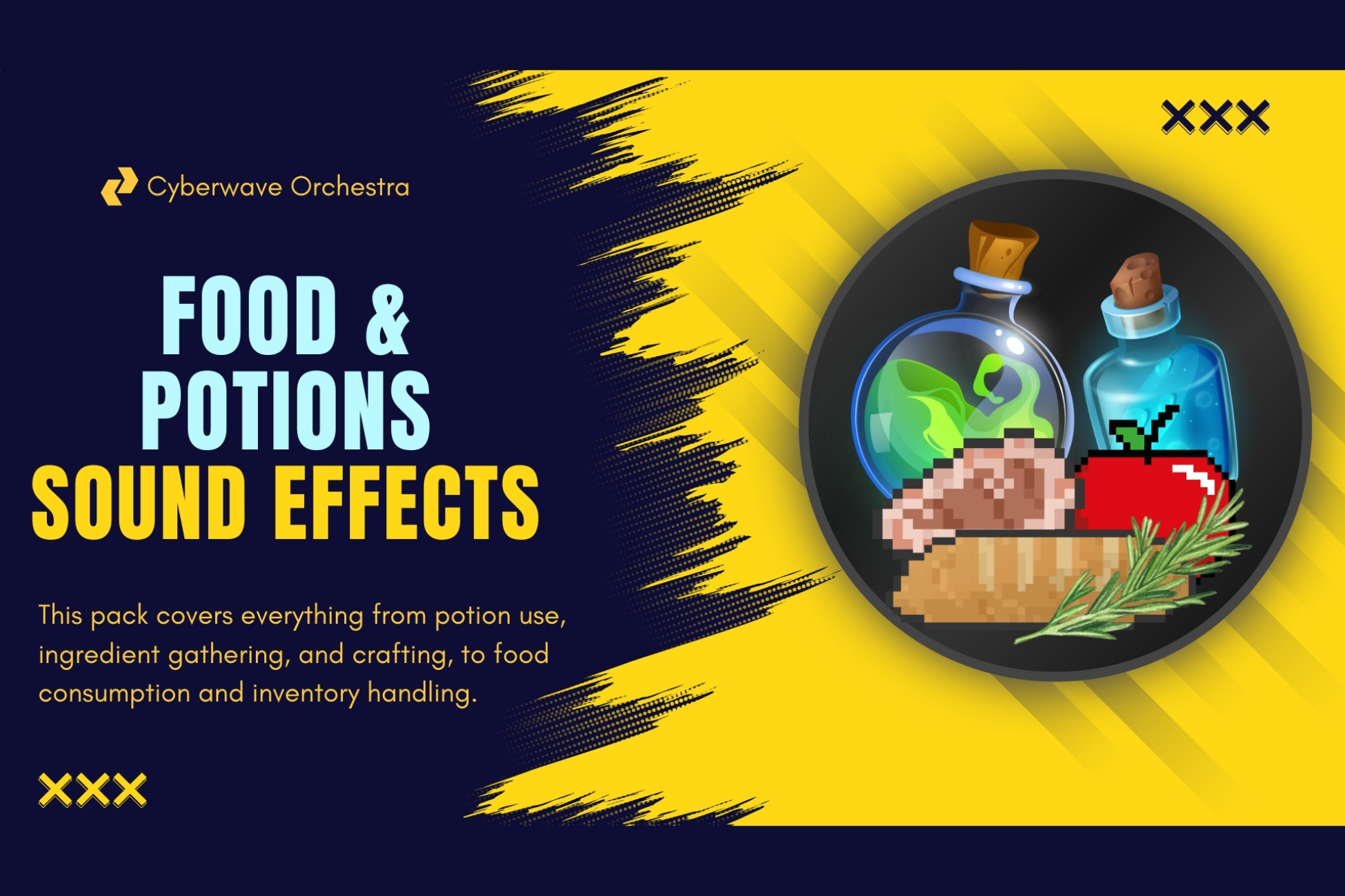 Fantasy RPG Essentials 1 - Food & Potions | Audio Sound FX | Unity ...