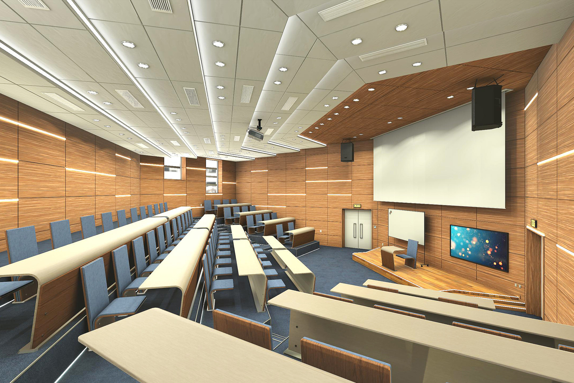 University Lecture Theater 03 | 3D Environments | Unity Asset Store