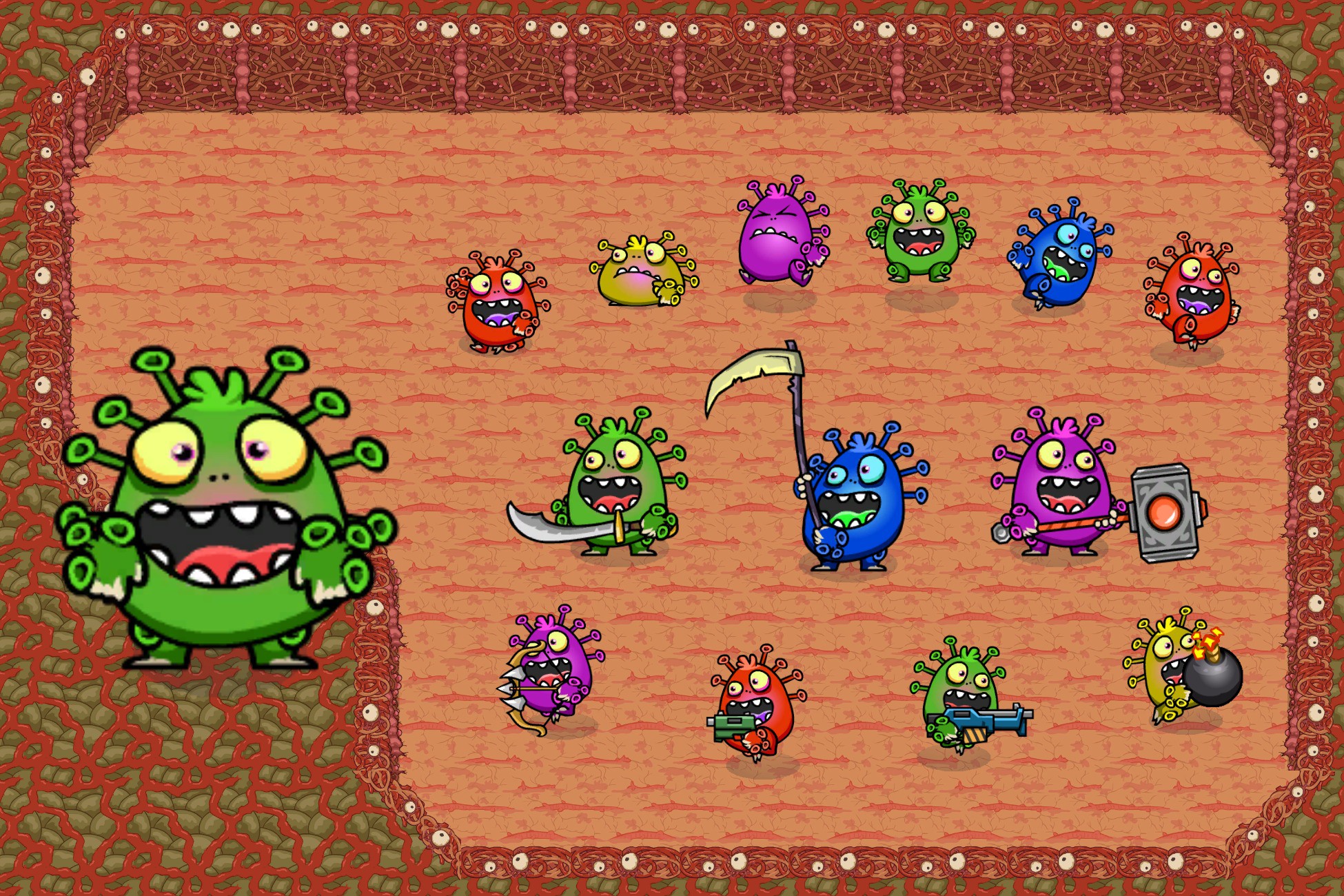 2D Character - Bacteria | 2D 캐릭터 | Unity Asset Store