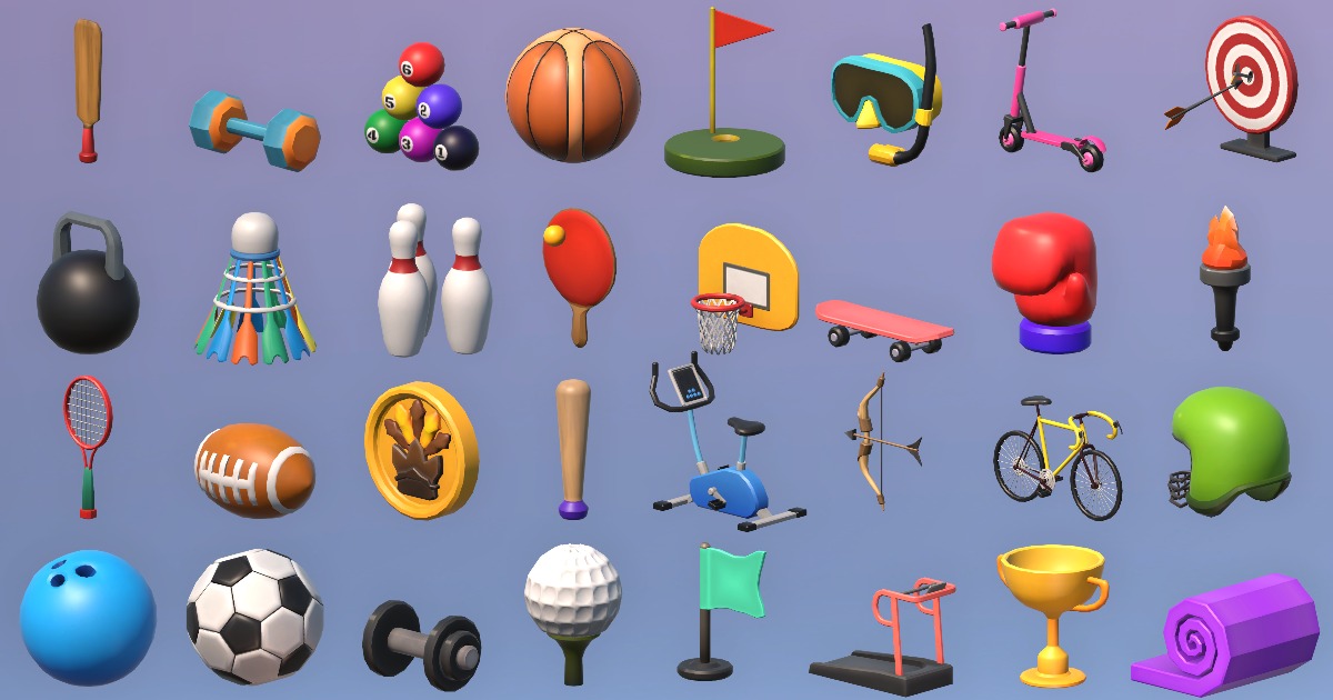 3D Prop Sport | 3D Props | Unity Asset Store