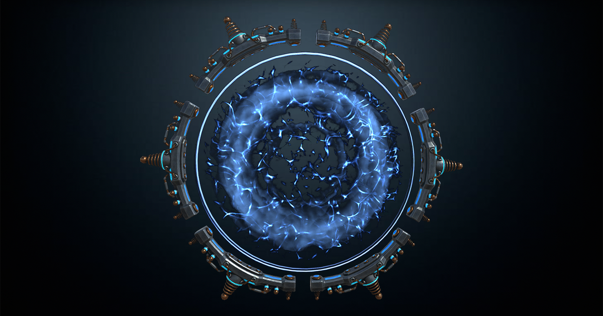 Steampunk Portal | 3D Electronics | Unity Asset Store