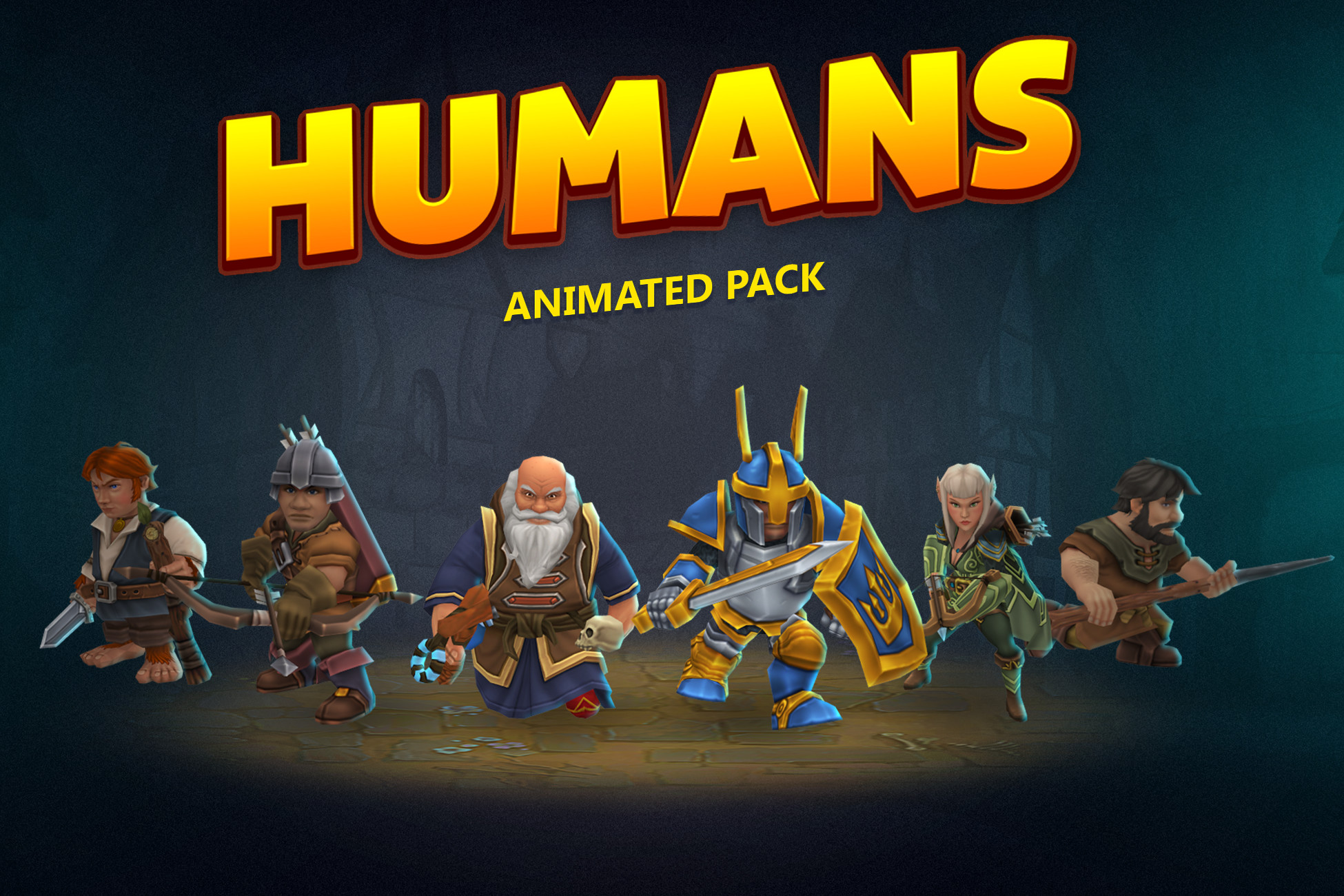 Humans animated pack | 3D Characters | Unity Asset Store