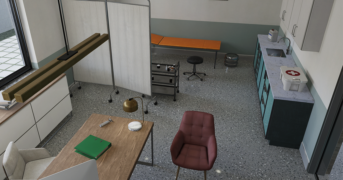 Hospital | Blue Dot Studios | 3D Urban | Unity Asset Store