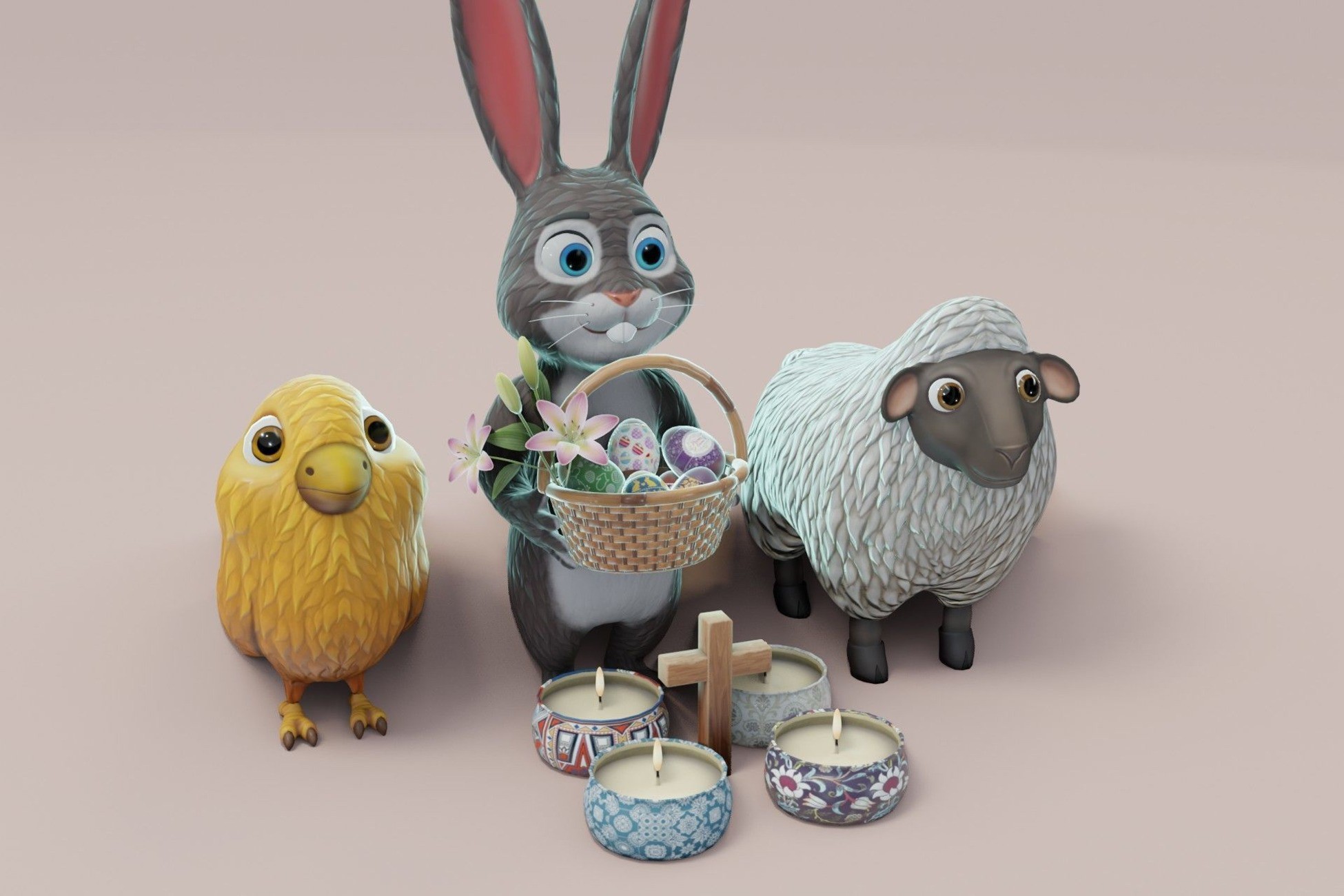 Easter 3D Model | 3D Props | Unity Asset Store